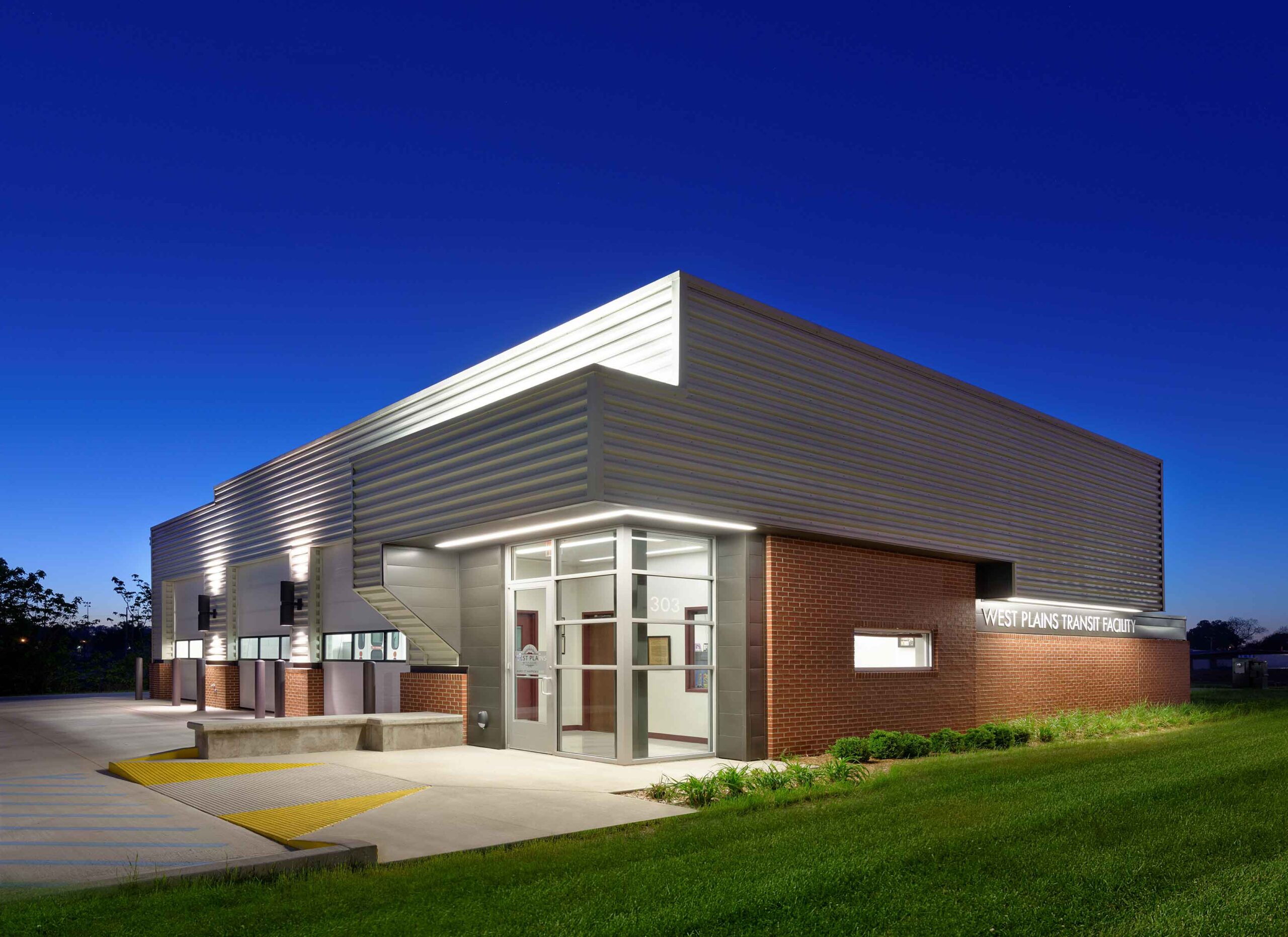 West Plains Transit Facility - N·FORM Architecture