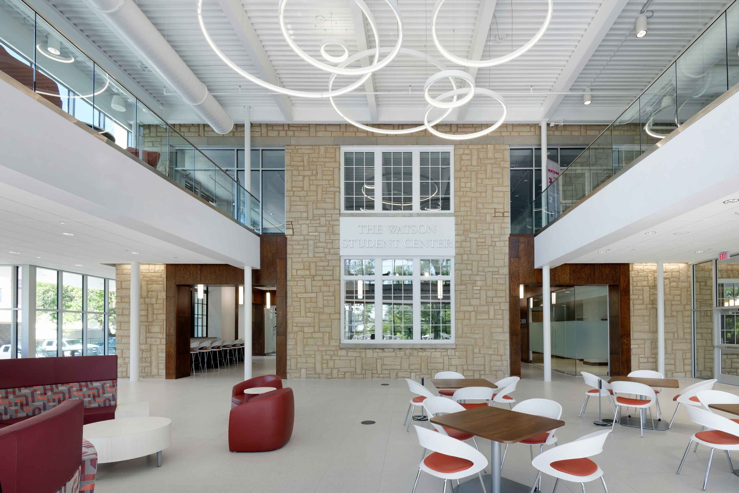 Ernie and Carolyn Watts Student Center - N·FORM Architecture